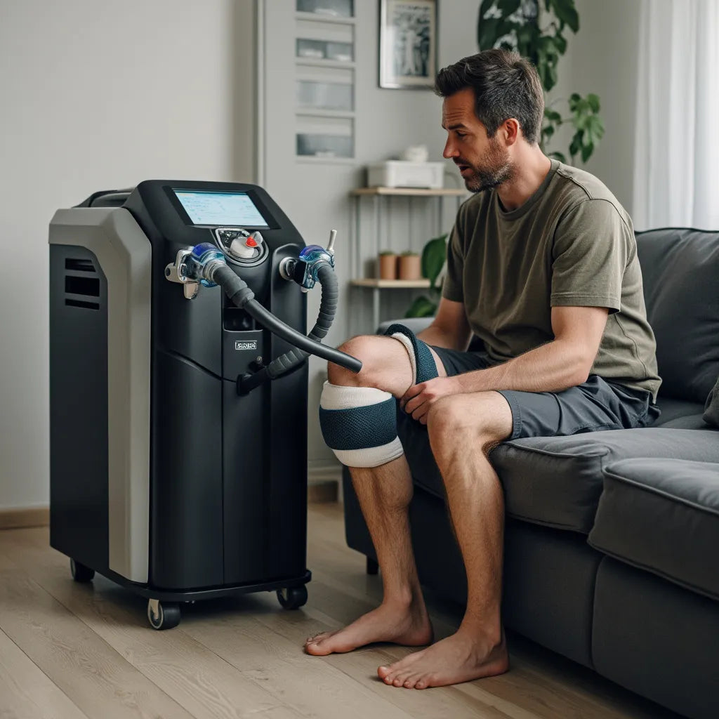 Choosing the right cryotherapy or ice machine for knee | Trophyskin ...