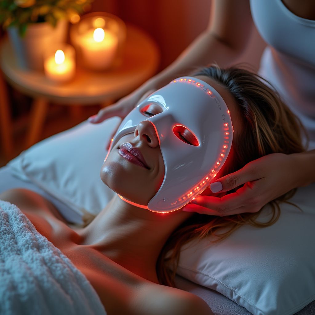 How Does the LED Light Therapy Mask Work? LED face mask review ...