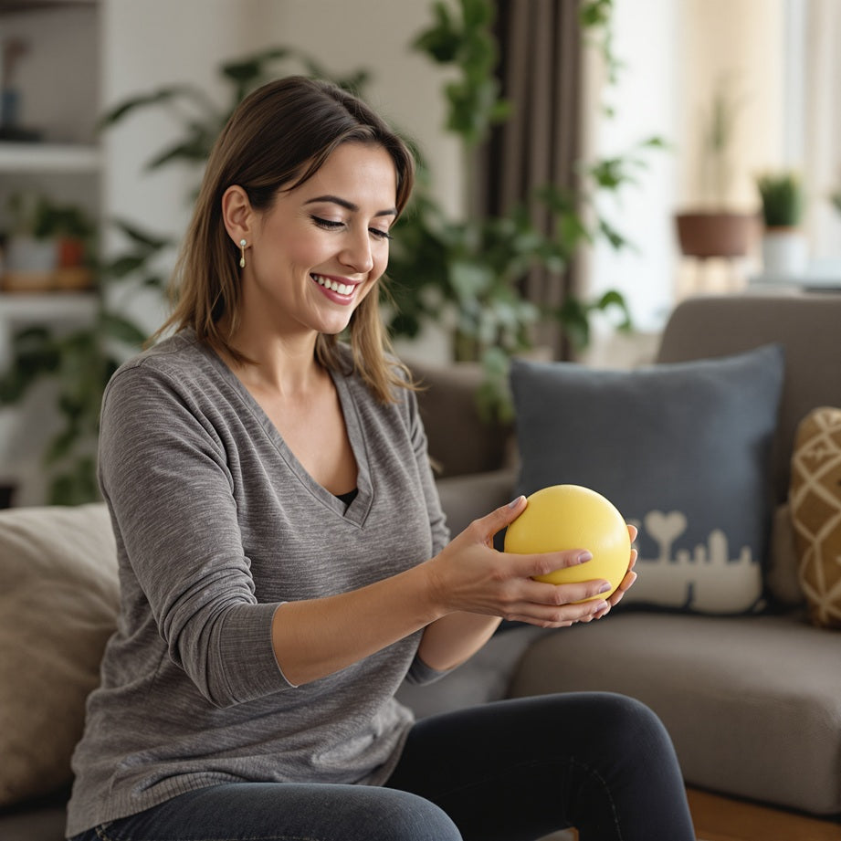 What is the use of ball in physiotherapy? Best hand therapy ball ...